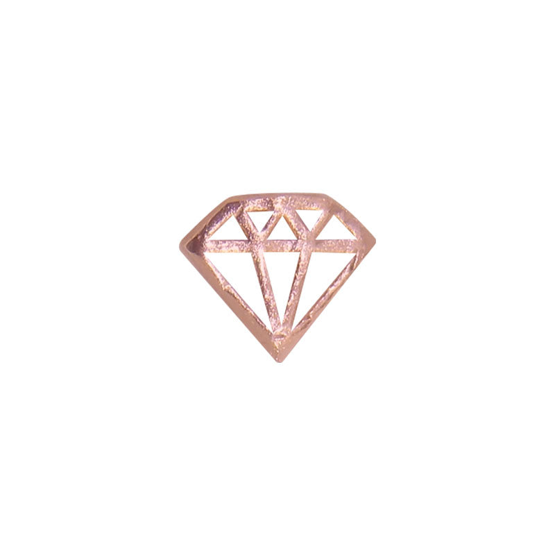 Diamond Outline (Rose Gold) – TOOTH KANDY