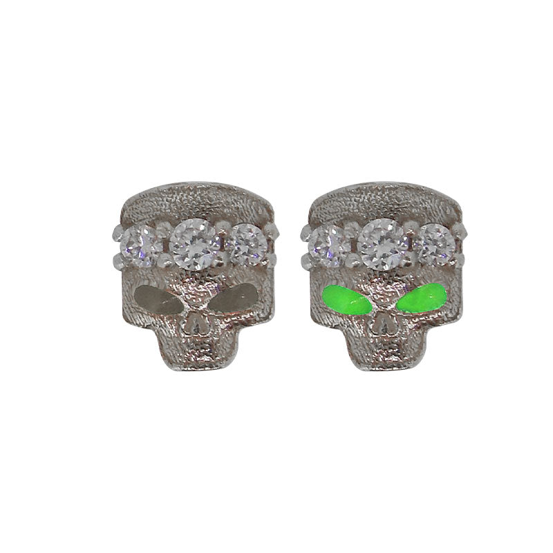 Glowing 3 Diamond Skull (Green) – TOOTH KANDY